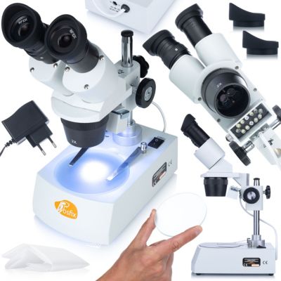 Microscope Stéréoscopique Binoculaire Mars S MSMS-B-PZPD1 - Zoom 10x ...