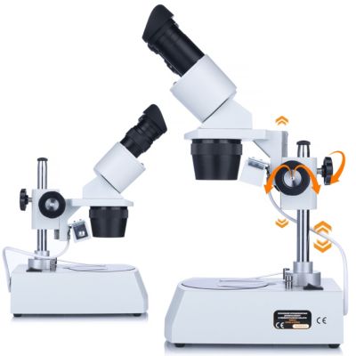 Microscope Stéréoscopique Binoculaire Mars S MSMS-B-PZPD1 - Zoom 10x ...
