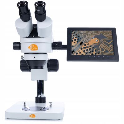 Microscope Stéréoscopique Trinoculaire Mercury Pro MSMP-T-PS1 - Optique ...