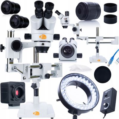 Microscope Stéréoscopique Trinoculaire Rosfix Jupiter Pro MSJP-T-SDMS1 ...