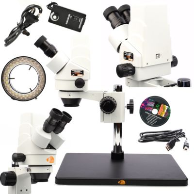 Microscope Stéréoscopique Trinoculaire Rosfix Pluto Pro MSPP-T-BB1-KU ...