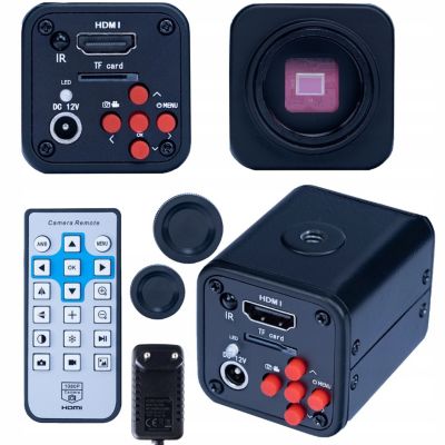 Microscope Trinoculaire Zoom 7-45x - Caméra 16MP 4K C-Mount, Barlow 0 ...