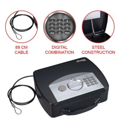 Mini coffre de sécurité nomade Master Lock