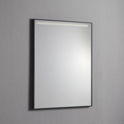 Miroir 60 X 80 Cm Rétroéclairé Avec Cadre En Pvc