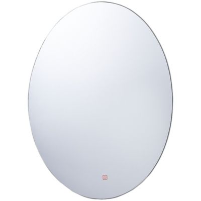 Miroir de salle de bain LED MAZILLE 60 cm 80 cm Argenté
