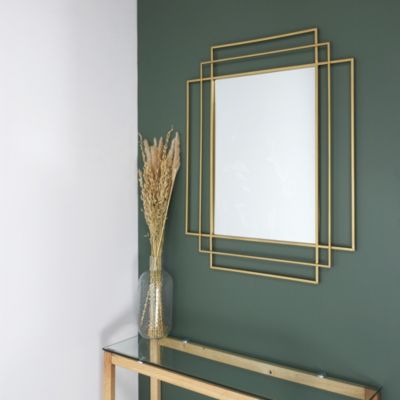 Miroir - HOME DECO FACTORY - Art Deco - Doré