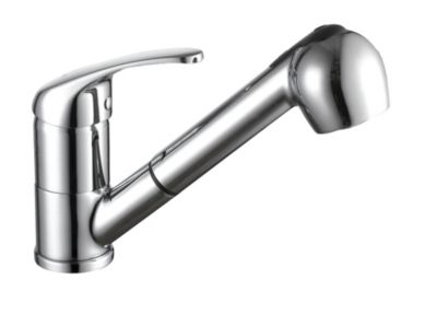 Mitigeur d'évier avec douchette extractible - GARIS - R01-17005CR