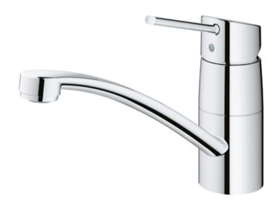Mitigeur de cuisine chromé Swift Grohe | Castorama