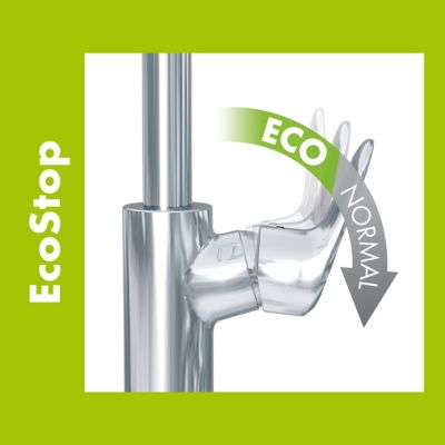 Mitigeur de cuisine chromé Hansgrohe Ecos L