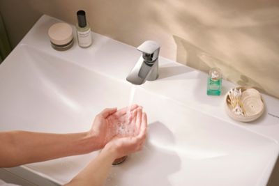 Mitigeur de lavabo taille S chromé Hansgrohe Neovis