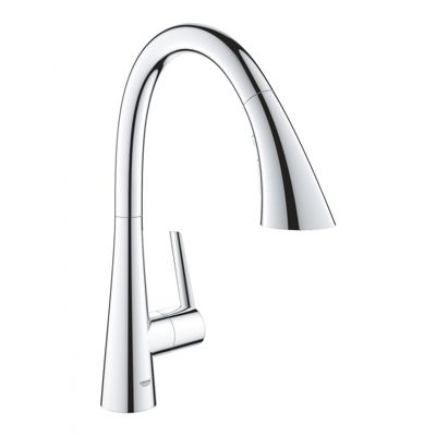 Mitigeur évier - monocommande avec douchette - Zedra - 32294002 - Grohe ...