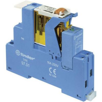 Module relais Finder série 4C 4C.01.9.012.0050 1 inverseur 12 V DC