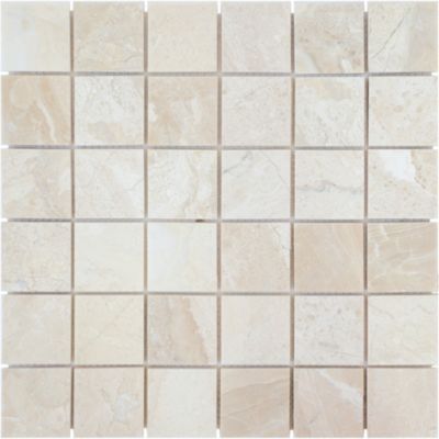 MOSAIQUE MARBRE BEIGE POLI 1 PLAQUE 30,5 x 30,5 CM CASA LINEA | Castorama