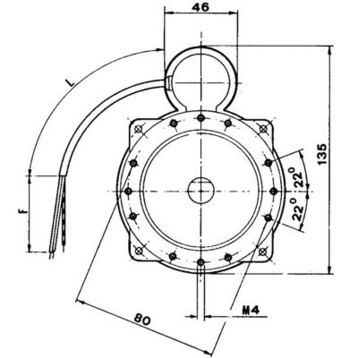 Moteur AACO 60.2.75.32M- DIFF - 702105