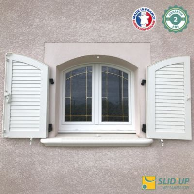 Motorisation pour volet 2 battants SLID'UP URANUS filaire - gond 14 mm ...