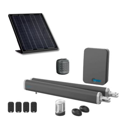 Motorisation solaire à vérins Avidsen Teha SE avec digicode pour ...