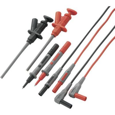 MS-6 Set de cordons de mesure de sécurité VOLTCRAFT, banane mâle 4 mm ...