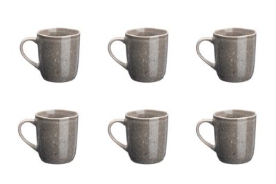Mug STELLAR 40cl - 6 pièces - Gris béton | Castorama