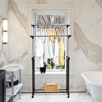 Multifonctionnel Porte Manteau Portant Support a Vetements Portant ...