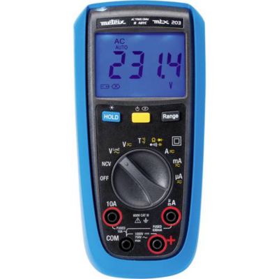 Multimètre numérique MTX 203-Z Metrix - TRMS, 750 V AC/1000 V DC, IP54