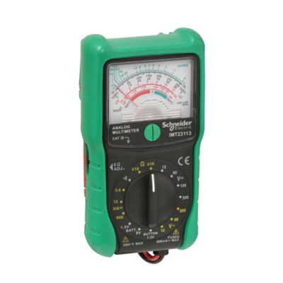 Multimètre analogique de poche Cat III 300 V Schneider Electric Thorsman