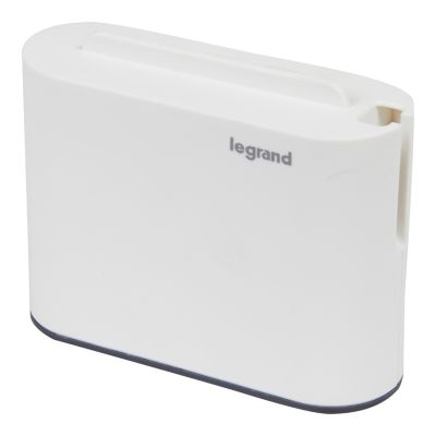 Multiprise 2 prises 2P + 2 chargeurs USB-A et C Legrand blanc et gris ...