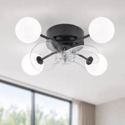 NETTLIFE Ventilateur de Plafond G9 Silencieux Mode Été Hiver ...