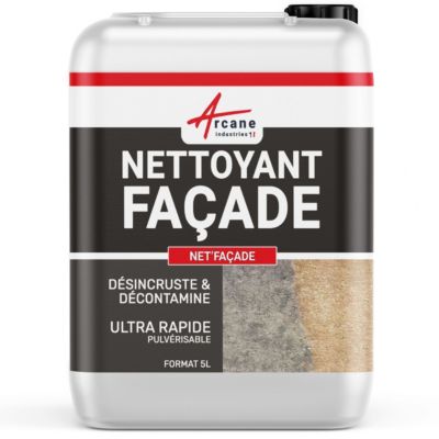 Nettoyant facade produit professionnel rapide crépi enduit - 5 L ...