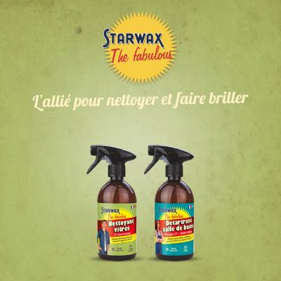 Nettoyant spécial vitres Starwax The fabulous 500 ml
