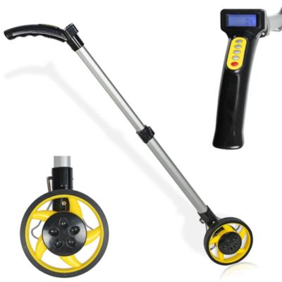 Odomètre FISHTEC Ecran Digital + Manche Télescopique | Castorama