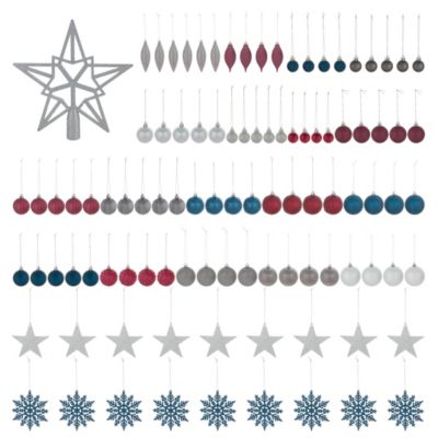 Pack 100 décorations midnight dreams | Castorama