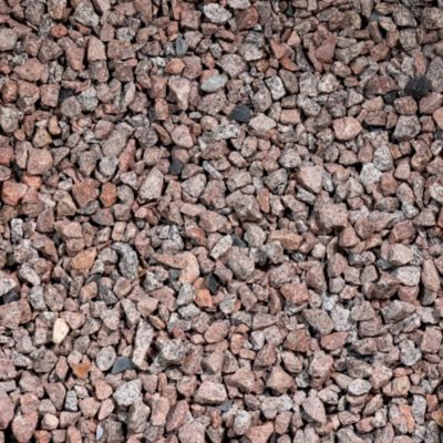 Pack 12 m² - Gravier Granit Rouge 8-16 mm (30 sacs soit 600kg) - RO'MA Nature | Castorama