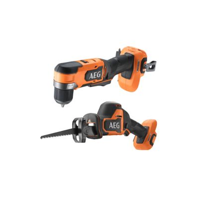 Pack AEG Perceuse-visseuse d'angle - Scie sabre - 18 V - Subcompact ...