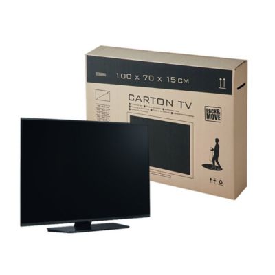 Pack and Move - Carton de protection pour TV 47" - Déménagement écran ...