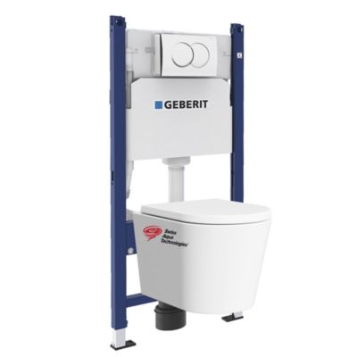 Pack Bati-support Geberit 112cm + Cuvette Swiss Aqua Technologies sans ...