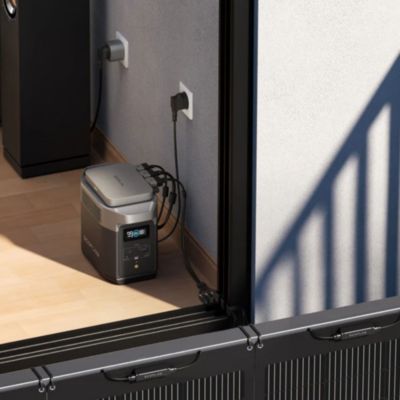 Pack batterie Delta 3 Ecoflow + câble EB Powerstream + Micro-onduleur ...