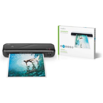 PACK Machine à plastifier à Chaud + 100 Films de Plastification A4 ...