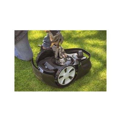 Pack robot tondeuse Optimow 5 GREENWORKS - pour 550m2 - 100m fil, 100 ...
