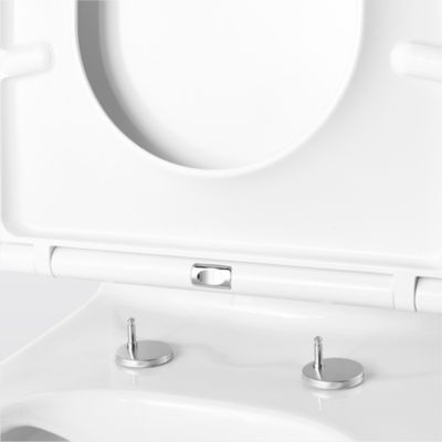 Pack WC à poser adosser au mur sans bride double sortie horizontale et verticale GoodHome Cavally