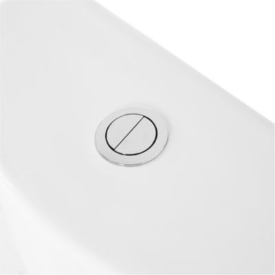 Pack WC à poser sans bride avec sortie horizontale GoodHome Cavally NF