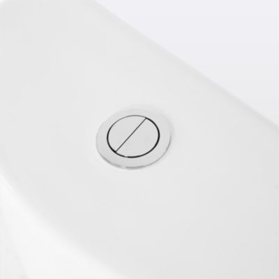 Pack WC à poser sans bride avec sortie verticale GoodHome Cavally