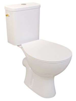 Pack WC à poser sans bride blanc Ondée NF