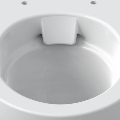 Pack WC à poser sans bride blanc Simiane Perline | Castorama