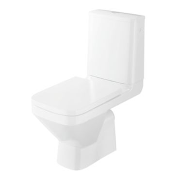 Pack WC à poser sans bride sortie horizontale, GoodHome Teesta | Castorama