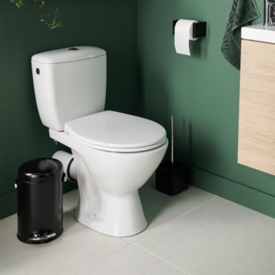 Pack WC à poser sortie horizontale GoodHome Lagon NF