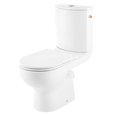 Pack WC à poser sans bride avec sortie horizontale GoodHome Cavally ...
