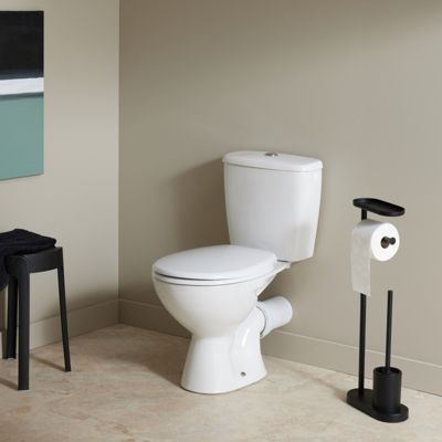 Pack WC à poser sortie horizontale NF avec bride - Alexa | Castorama