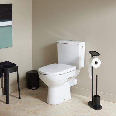 Pack WC à poser sortie horizontale sans bride - City | Castorama