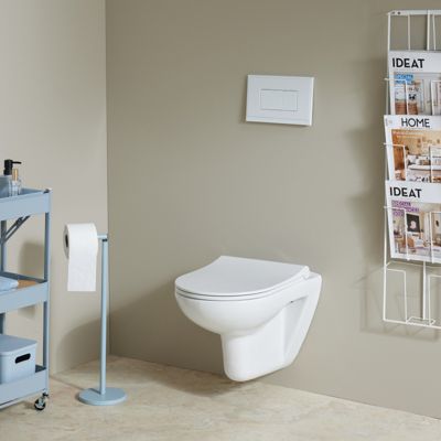 Pack WC suspendu bâti universel avec cuvette sans bride compo | Castorama