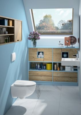 Pack WC suspendu sans bride, Geberit G-500 Design Compact